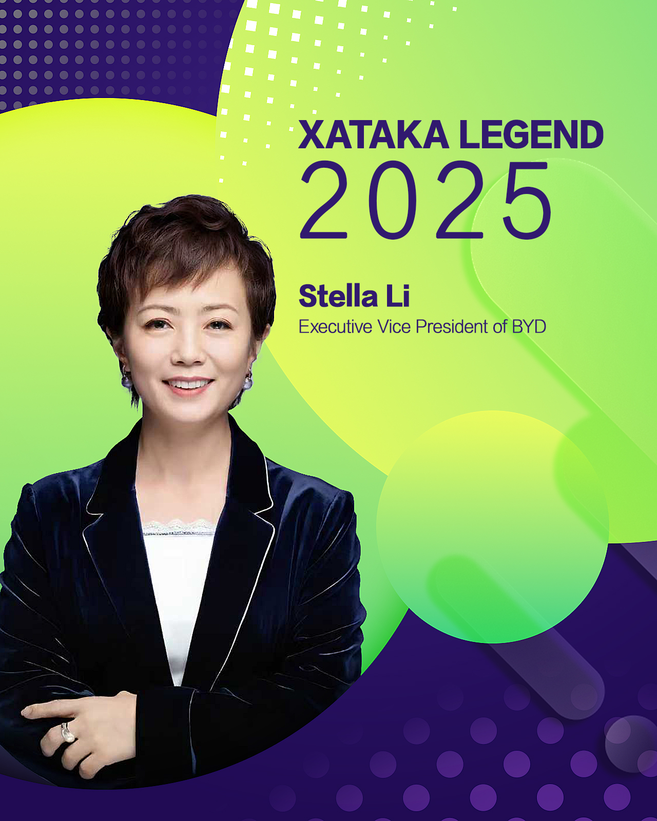 Stella Li Honored with the Xataka Legend 2025 Award for Her Leadership in Global Sustainable ...